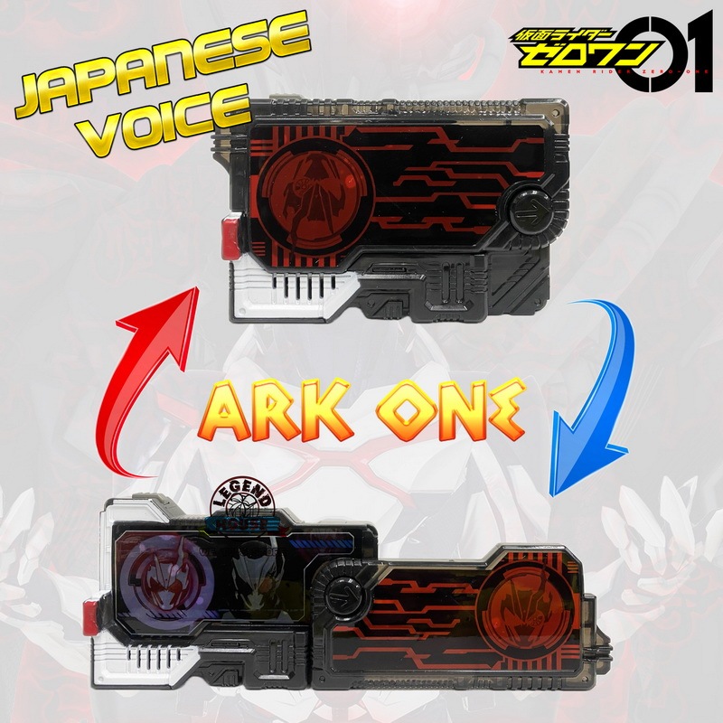 LM Brand Kamen Rider Zero One Belt 01 Ark Zero Ark One Progrise Key LM ...