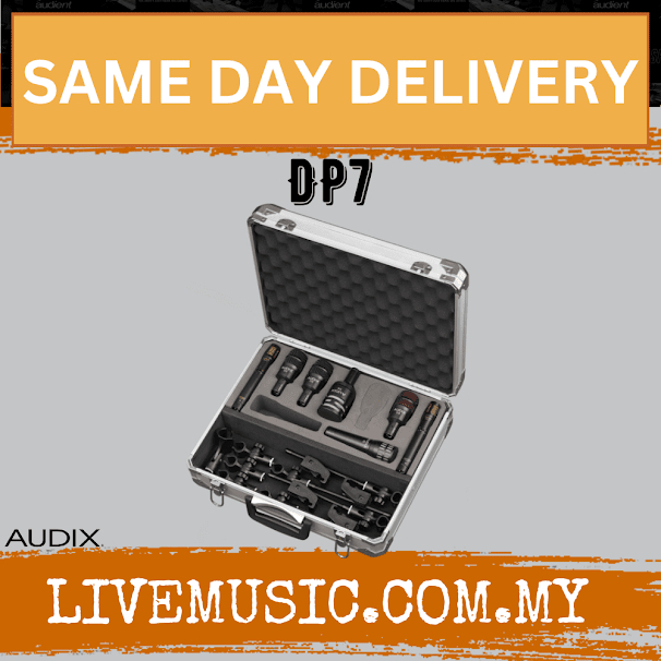 Audix DP7 7-piece Drum Microphone Package ( DP-7 / DP 7 ) | Shopee Malaysia