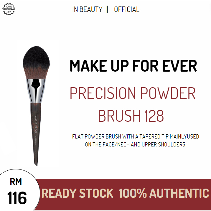 MAKE UP FOR EVER Precision Powder Brush - 128 Artisan Brush 1Pcs ...