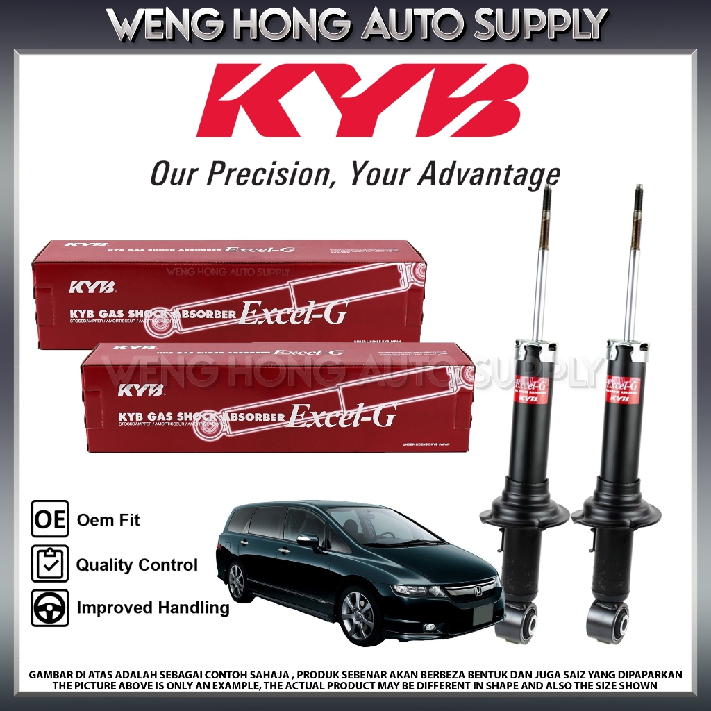 [ Kayaba ] Honda Odyssey RB1 RB2 Front / Rear Shock Absorber KYB Excel-G ( Gas ) | Shopee Malaysia