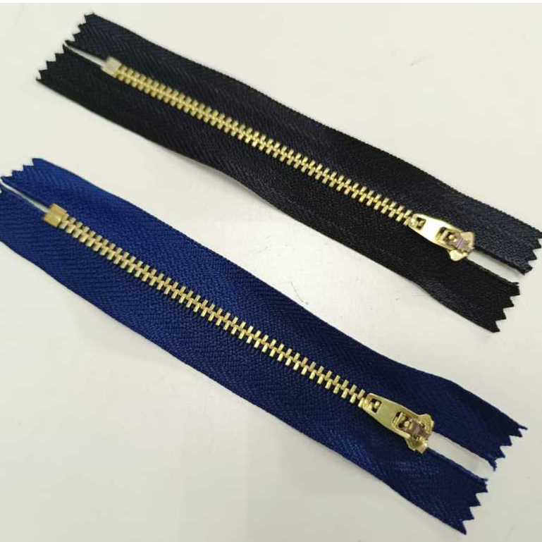 [3"-9'' Inch] 4# Zip Jeans Besi/ Metal Zipper for Jeans | Shopee Malaysia