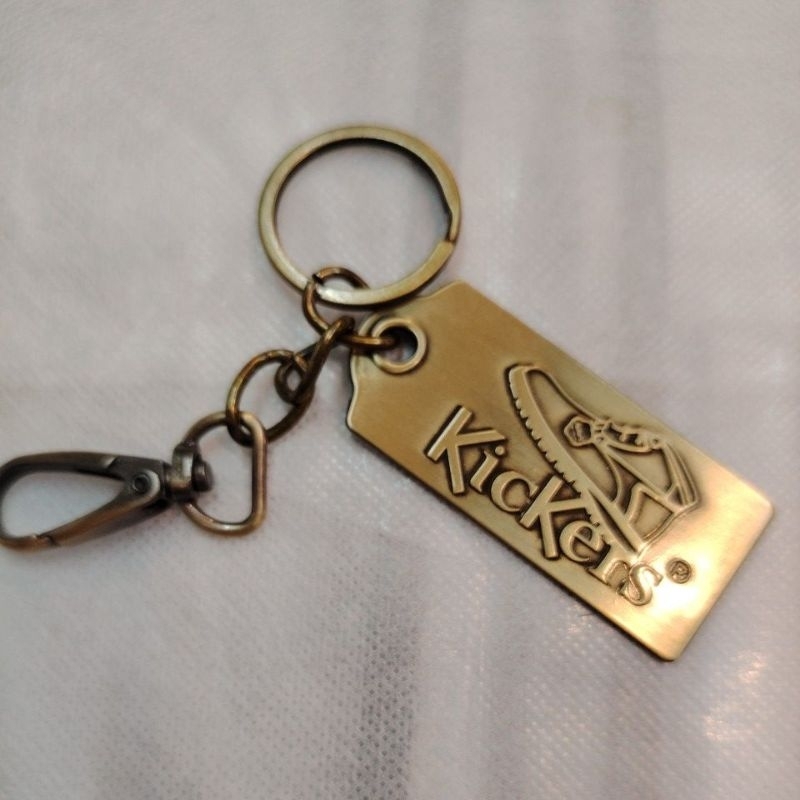 Kickers Metal Iconic Keychain KIC 0119(Gold) | Shopee Malaysia