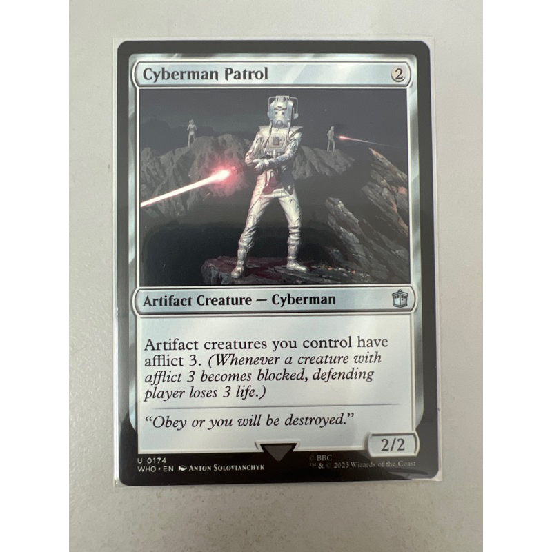 Magic The Gathering Cyberman Patrol (WHO) | Shopee Malaysia