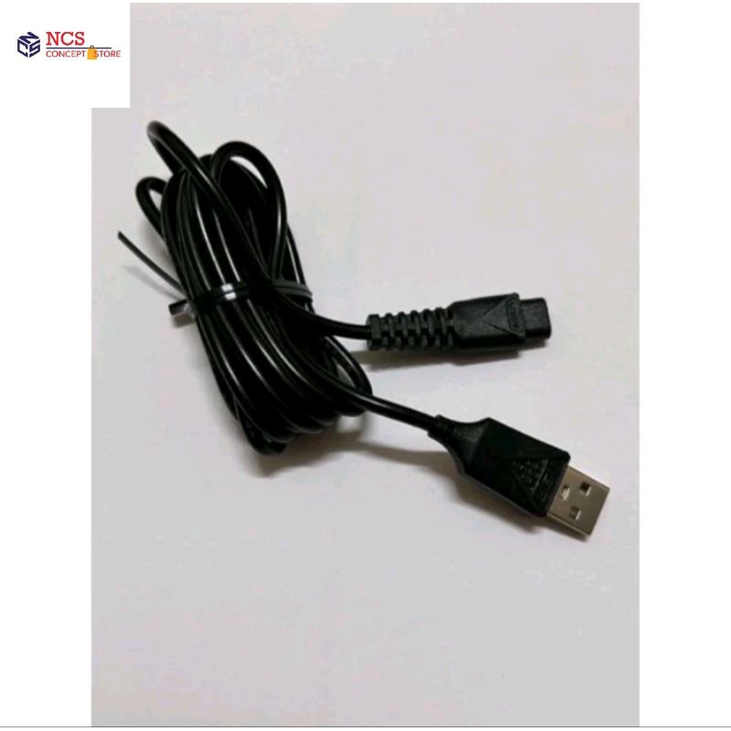 VGR USB Charging Cable Power Charger Adapter 2-Prong head Clipper Hair Haircut Barber V-082 V082 ...