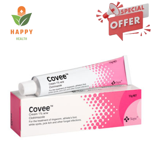 COVEE CLOTRIMAZOLE 1% CREAM 15G | Shopee Malaysia