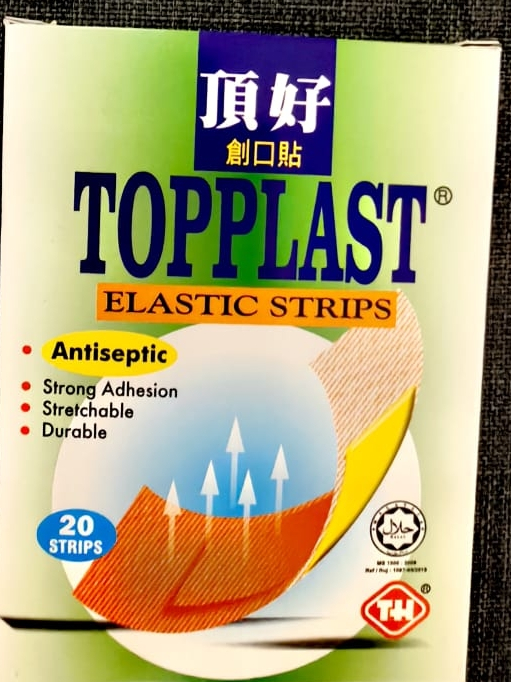 Topplast Antiseptic Elastic Strips 20pcs | Shopee Malaysia