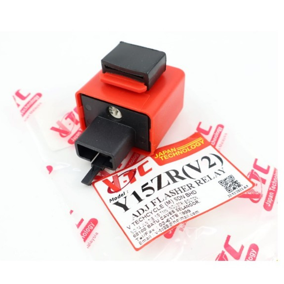 VTC FLASHER SIGNAL RELAY CONDENSER LED ADJUSTABLE LAMPU SIGNAL RELAY ...