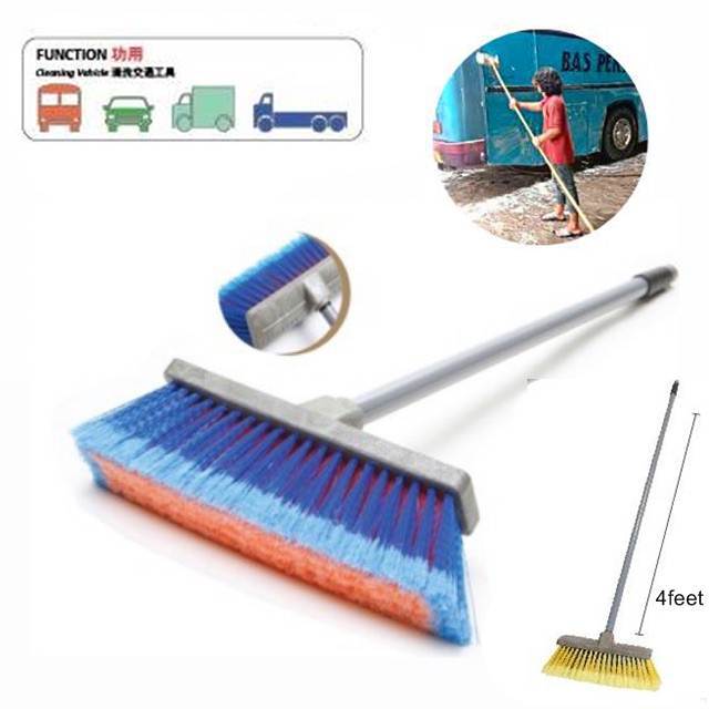 Heavy Duty Nylon Car Brush / Bus Broom / Cuci Kereta / Brush with ...