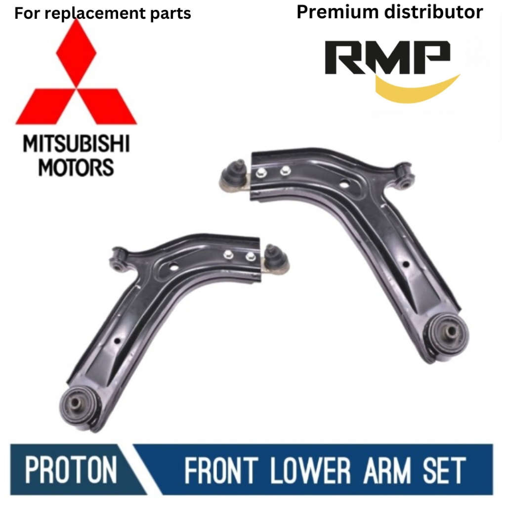 MITSUBISHI Front Lower Arm (LH/RH) Set for Proton Saga BLM / Saga FLX ...