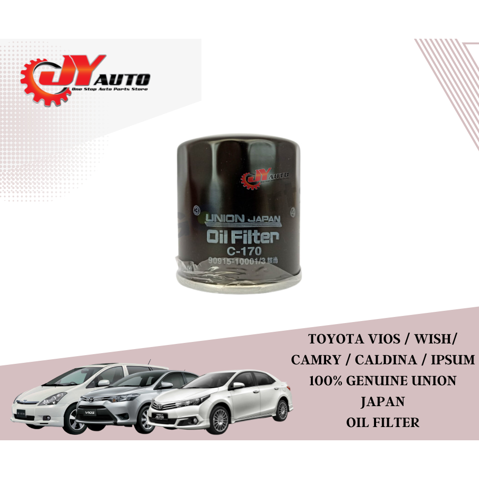 TOYOTA VIOS / WISH / CAMRY / CALDINA / IPSUM 100% GENUINE UNION C-170 ...