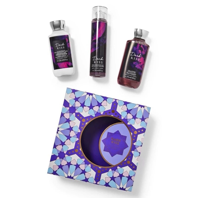 DARK KISS GIFT SET BBW ORIGINAL SET PERFUME BATH & BODY WORKS | Shopee ...