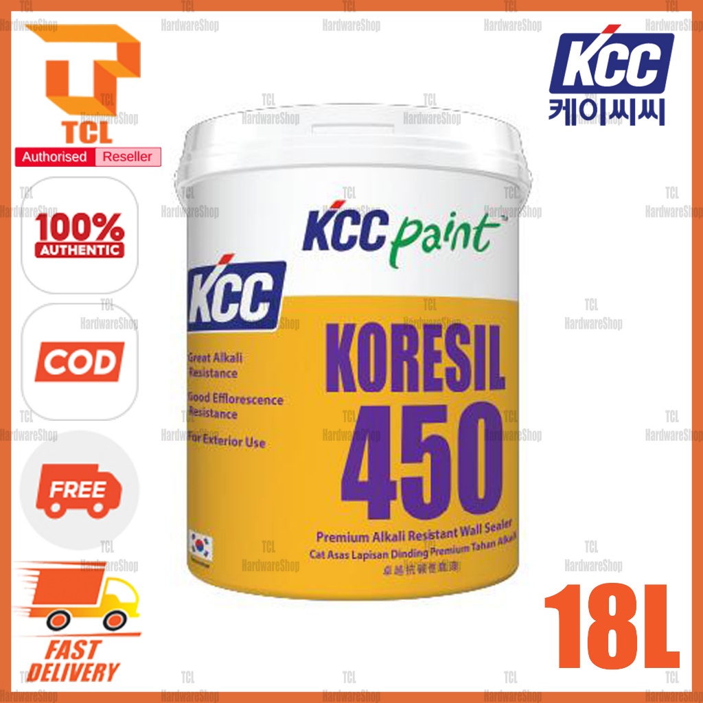 KCC Cat Korea 18L Koresil 450/ Wall Sealer Exterior/ Wall Sealer Luar | Shopee Malaysia