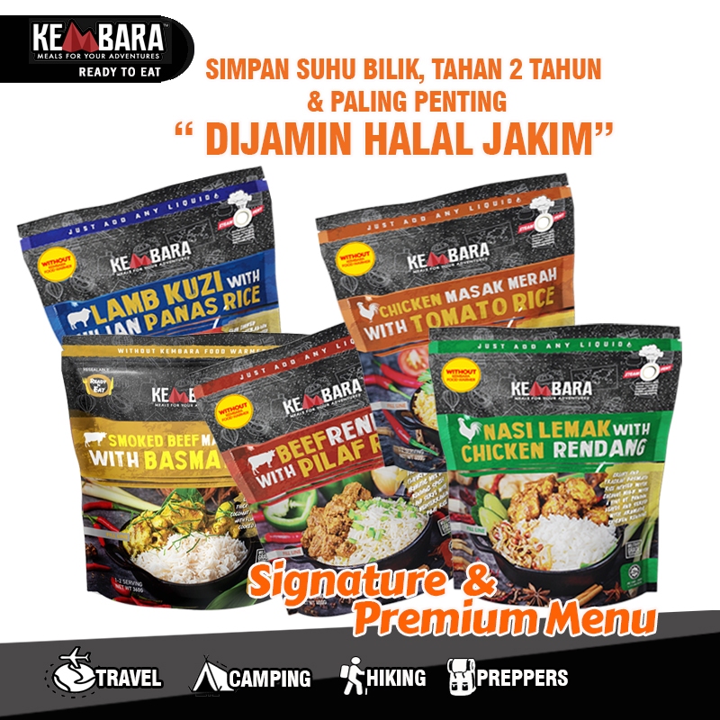 Kembara Meal Signature & Premium Menu with Food Warmer (READY TO EAT ...