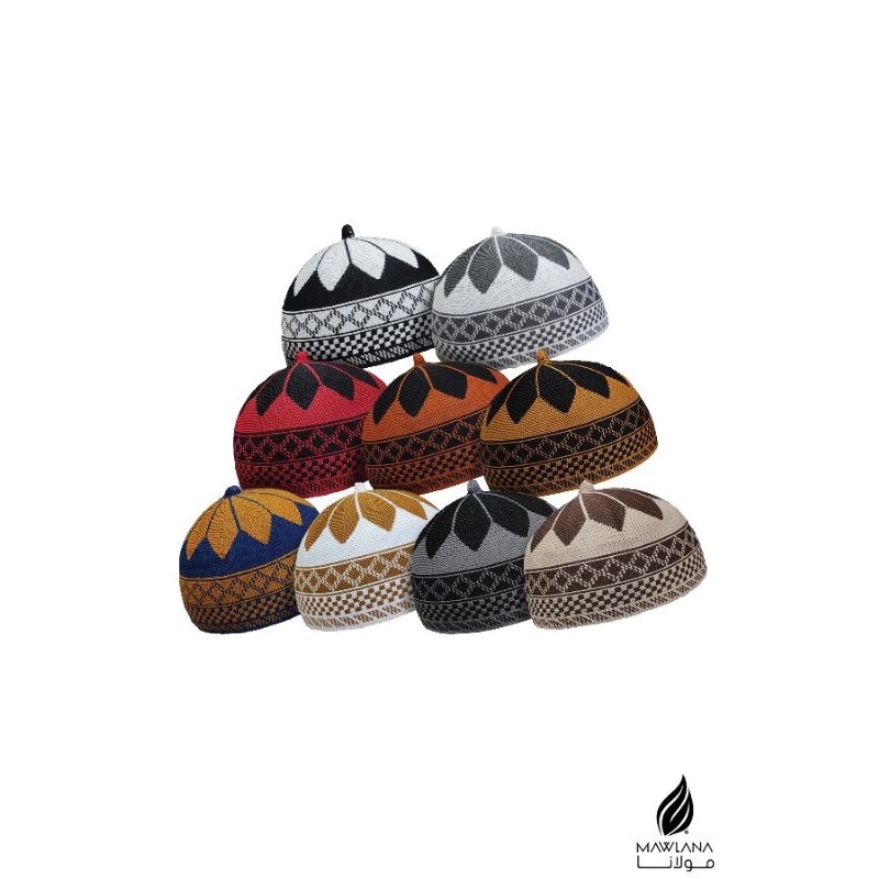 Kopiah Kait Motif Freesize Dewasa | Shopee Malaysia