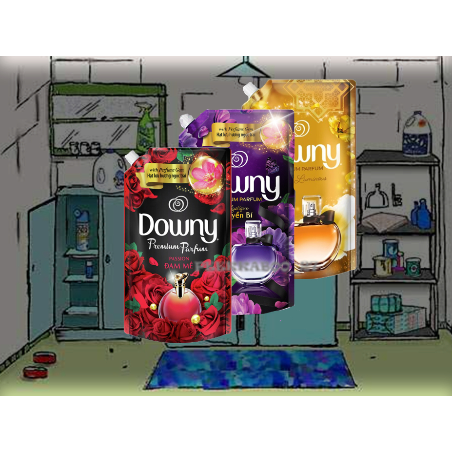 Downy Premium Parfum Concentrate Fabric Conditioner Refill (1.35L ...
