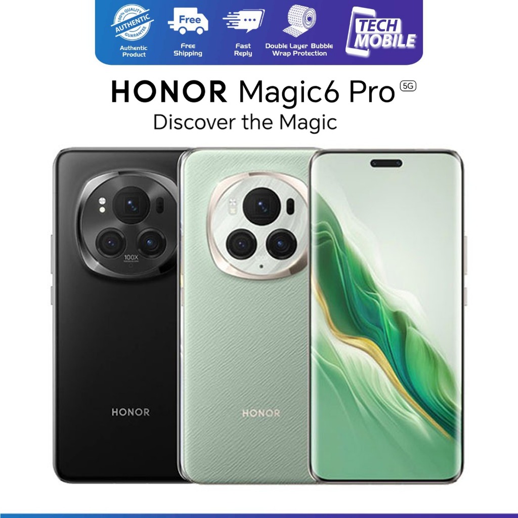 Honor Magic 6 Pro 5G | 12GB + 512GB – Original Malaysia Set | Shopee Malaysia