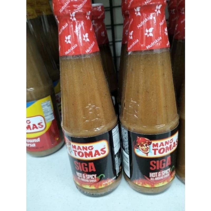 Philippine Goodies Mang Tomas Siga All around Sarsa Hot and spicy ...