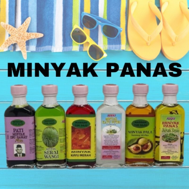 MINYAK ANGIN URUT PANAS BOTOL KACA | Shopee Malaysia