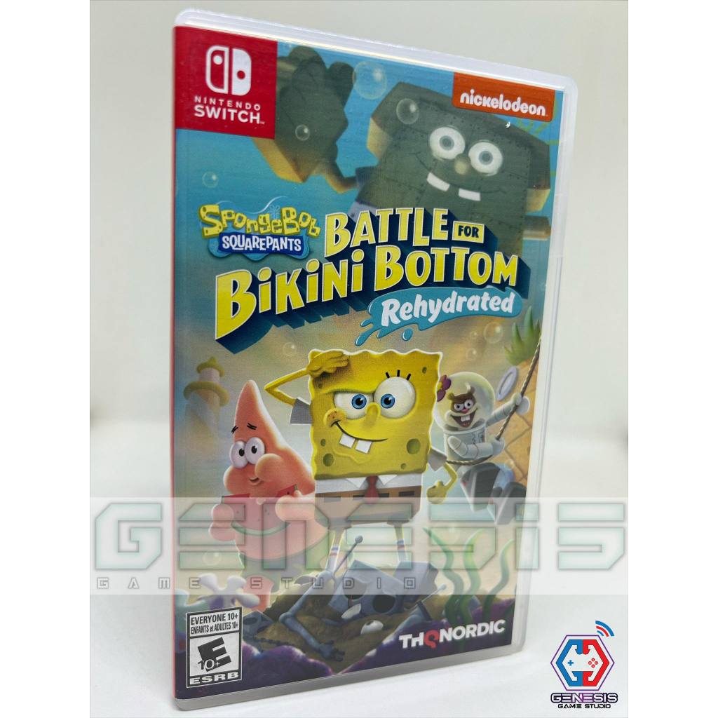 [USED US/中文/ENG] NSW Spongebob SquarePants Battle for Bikini Bottom ...