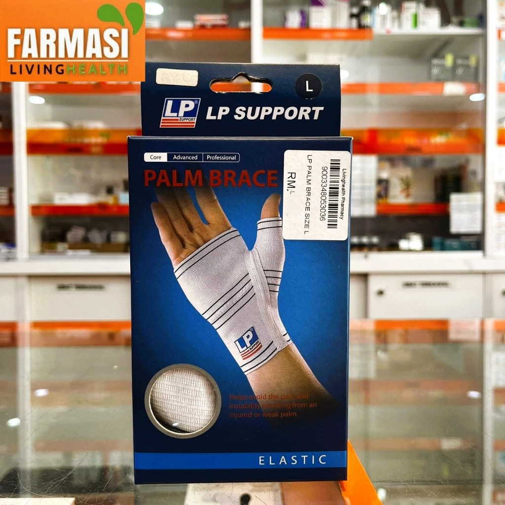 (NON RETURNABLE) LP SUPPORT PALM BRACE SIZE S/M/L/XL (LEFT OR RIGHT ...
