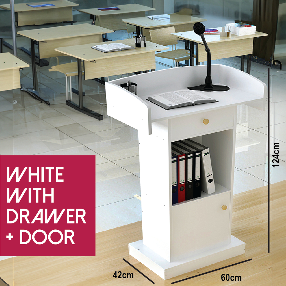 Ready Stock Rostrum Podium stand Speaker Stage Reception Lecture Hall ...