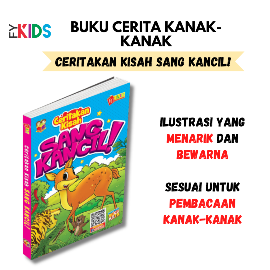 Buku Cerita Kanak-kanak-CERITAKAN KISAH SANG KANCIL-Buku-Buku Cerita ...
