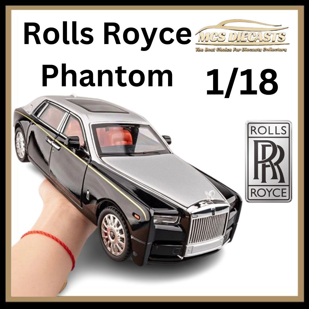 1:18 Rolls Royce Phantom Alloy Luxy Car Model Phantom Diecasts model ...