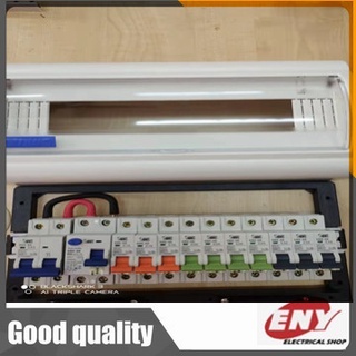 EPS 14 WAY Distribution Box DB Full Set Single Phase 63a RCCB 0.1ma C/W ...