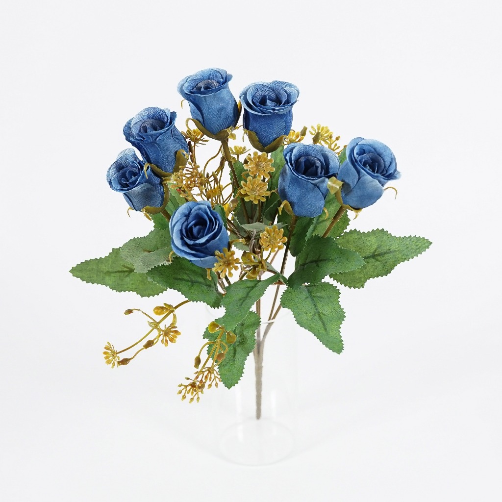 Artificial Rose Flower Flower Home Decoration Bunga Hiasan Rumah Dulang ...
