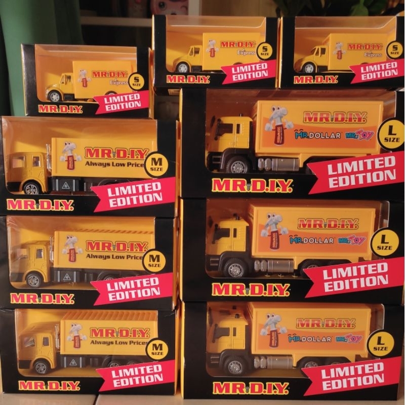 LAST STOCKK!!!! Truck Lorry lori diecast MR DIY MR DOLLAR Limited ...