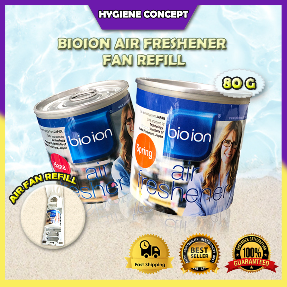 80g BioIon Fan Refill (Pot Type) Air Freshener Fan Refill / Air ...