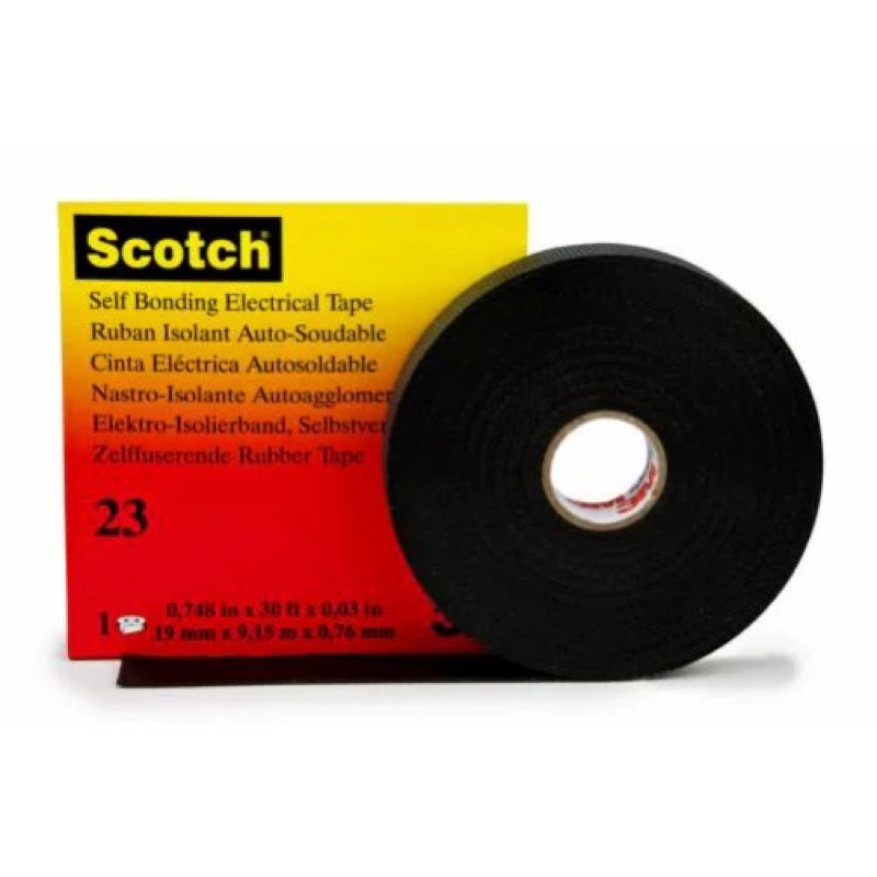 Scotch® Rubber Splicing Tape 23, 0.75 in x 30 ft -no box | Shopee Malaysia