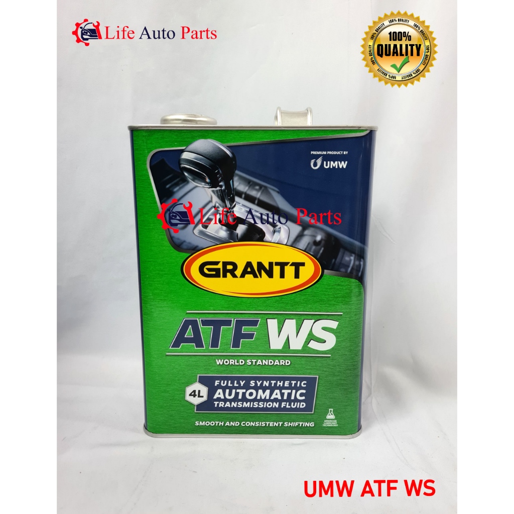 UMW GRANTT ATF WS TOYOTA ATF WS (4L) | Shopee Malaysia