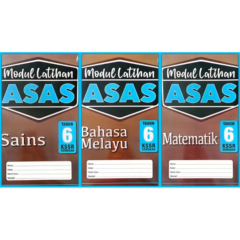 modul latihan asas 4 subjek bm,bi,mate,sn | Shopee Malaysia