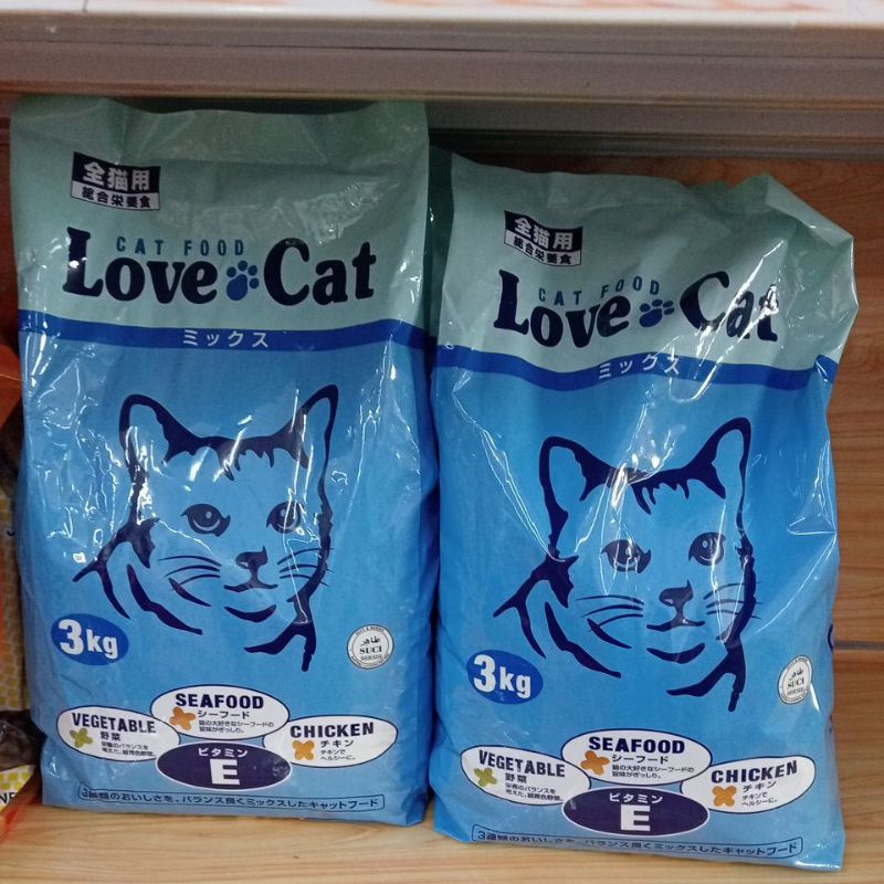 love cat 3kg(kibble) | Shopee Malaysia