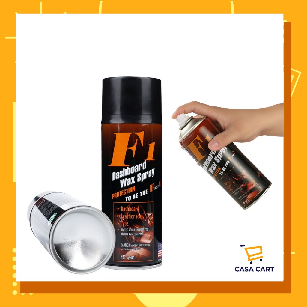 CASA CART [450ml] Semburan Pembersih Tayar Kulit Kereta Isi Rumah Papan ...