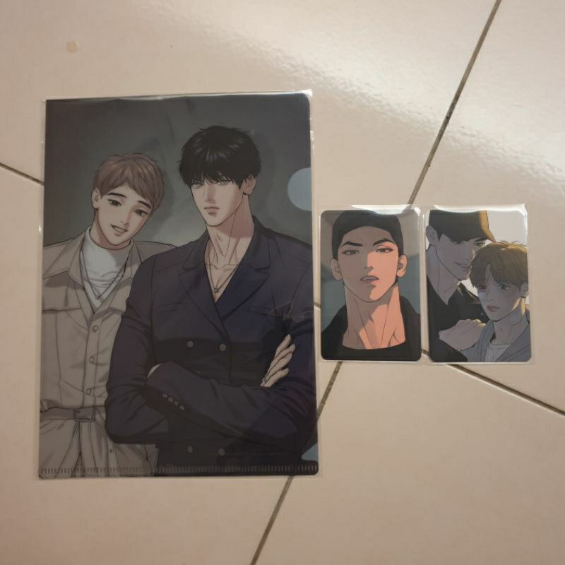 [Official] Jinx BJ Alex Clear File + Photocard Lezhin BL | Shopee Malaysia