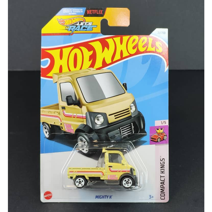 Hot Wheels Mighty K "Netflix Let's Race" - Yellow (21/250 - 2024 ...