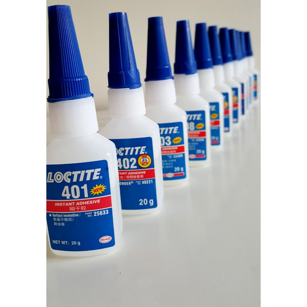 Loctite 401 495 406 420 414 416 444 496 403 460 FT220 480 Instant ...