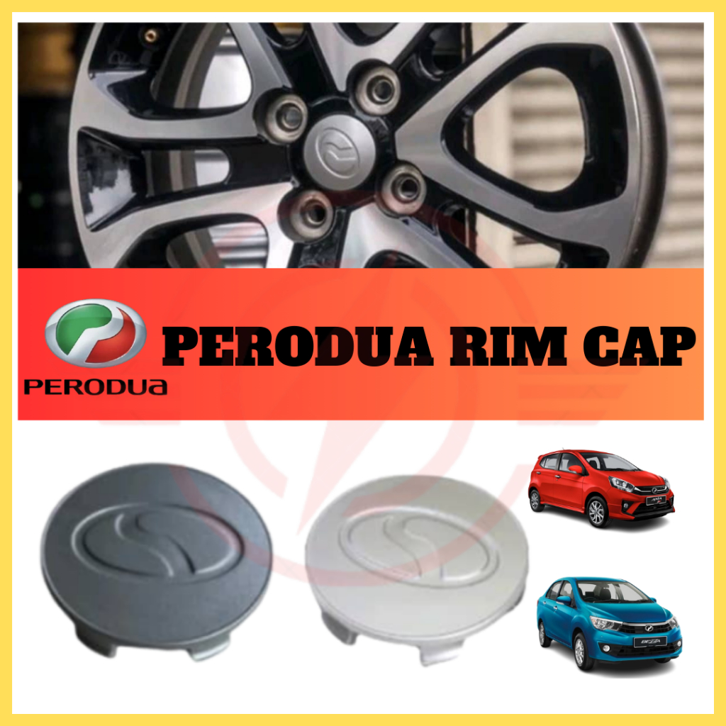 PERODUA RIM CAP MYVI / ATIVA / AXIA / BEZZA / VIVA / ALZA / KENARI CAR ...