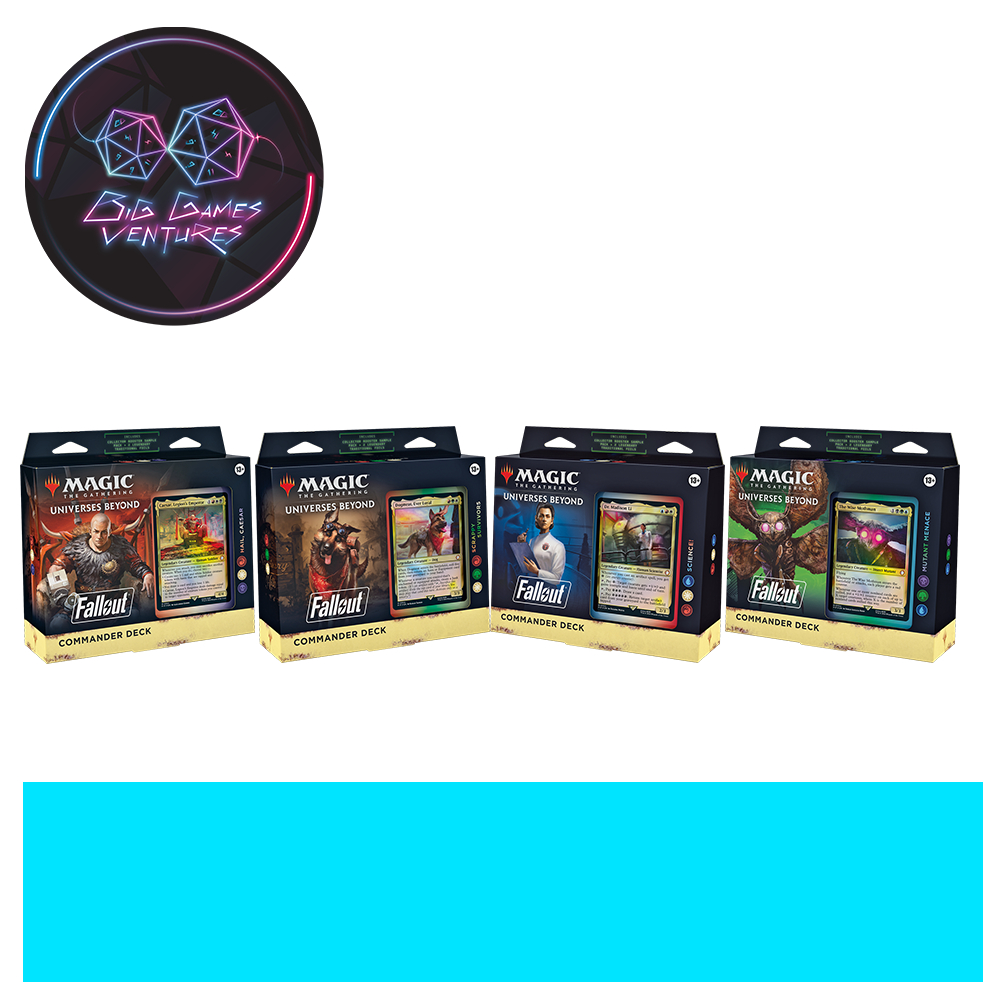 Magic: The Gathering - Fallout Commander Deck Bundle | Shopee Malaysia