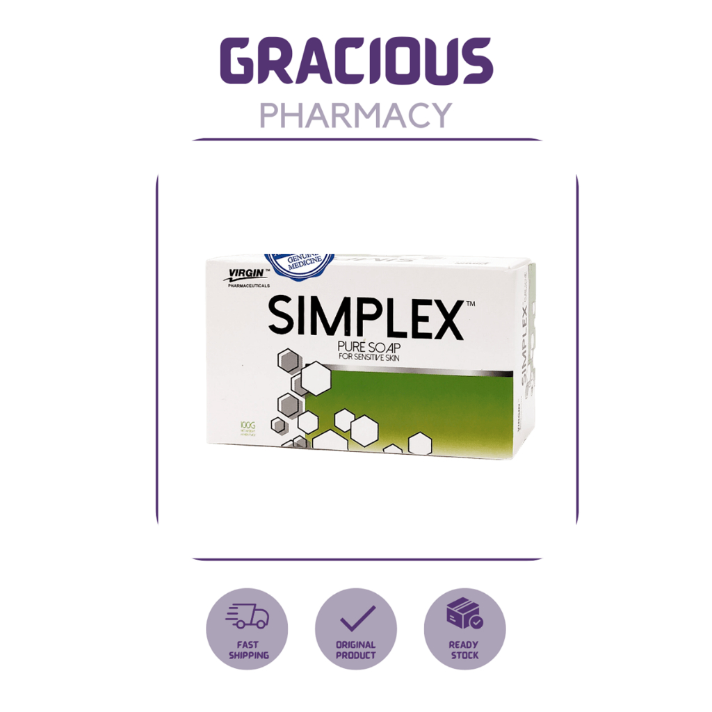 VIRGIN SIMPLEX PURE SOAP 100G | Shopee Malaysia