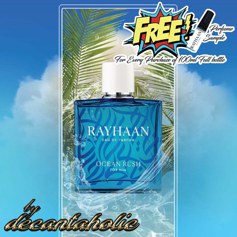 RAYHAAN OCEAN RUSH EDP 100ml (THE AQUA COLLECTION) | Shopee Malaysia