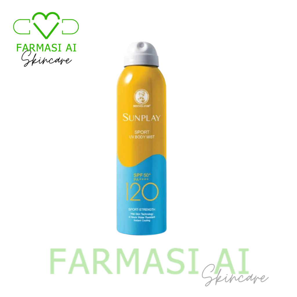 Sunplay Sport UV Body Mist Spray SPF120 PA++++ 165ml (Exp Date: 05/2025 ...