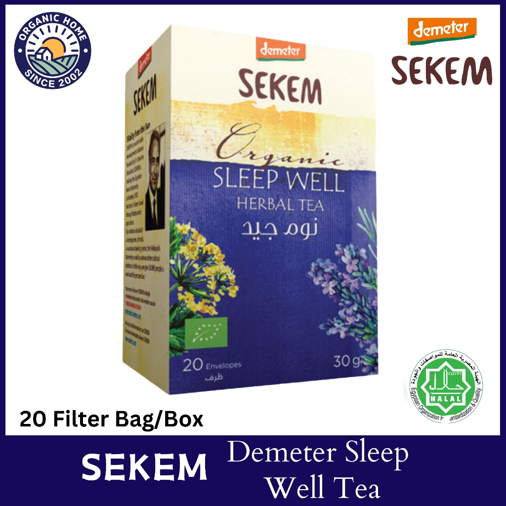 SEKEM DEMETER SLEEP WELL TEA / (20 FILTER BAGS/BOX) | Shopee Malaysia