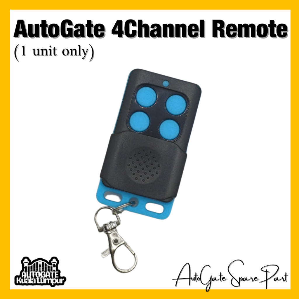 D8 4 Channel Remote AutoGate for Swing/ Folding Type AutoGate (1pcs ...