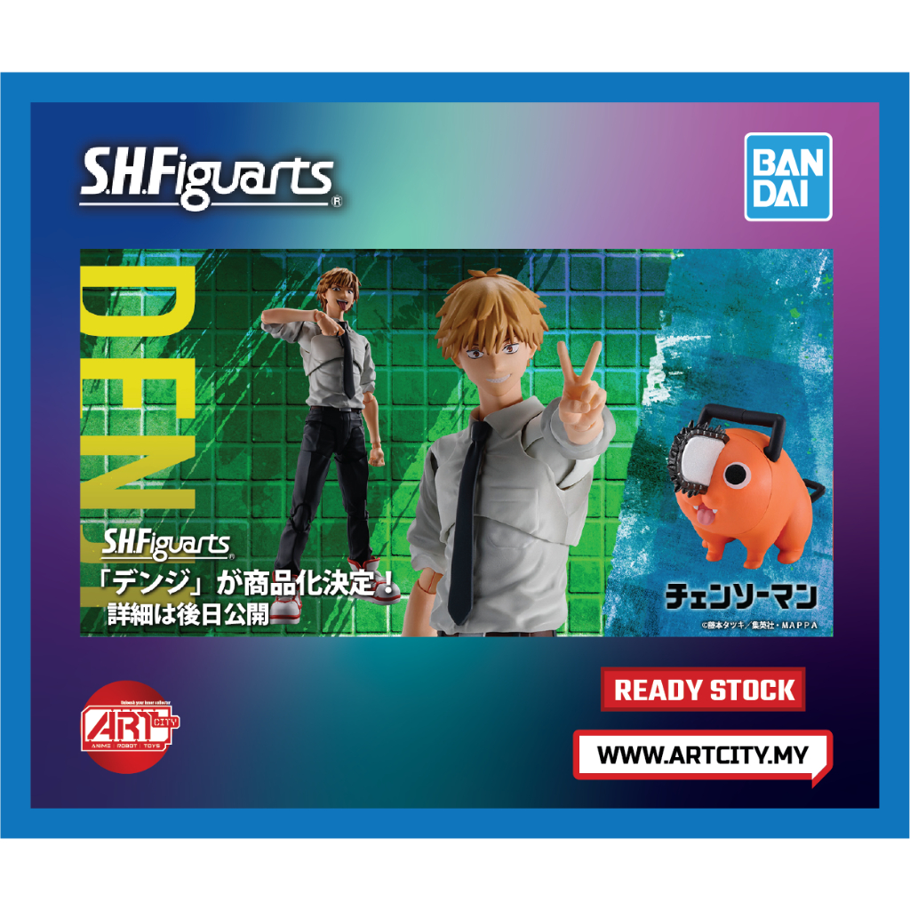 (READY STOCK) Bandai S.H.Figuarts - SHF Denji & Pochita - Chainsaw Man ...