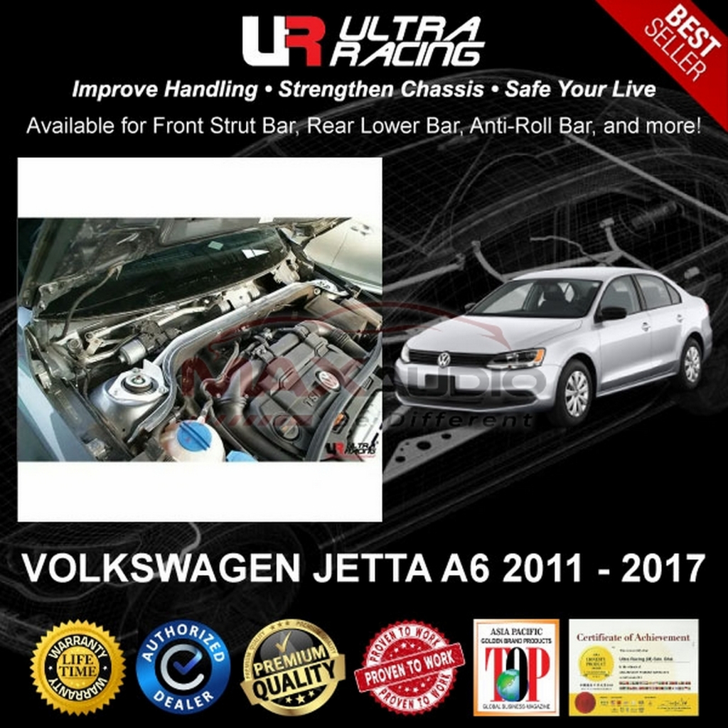 VOLKSWAGEN JETTA A6 2011 - 2017 ULTRA RACING Safety Front Rear Strut ...