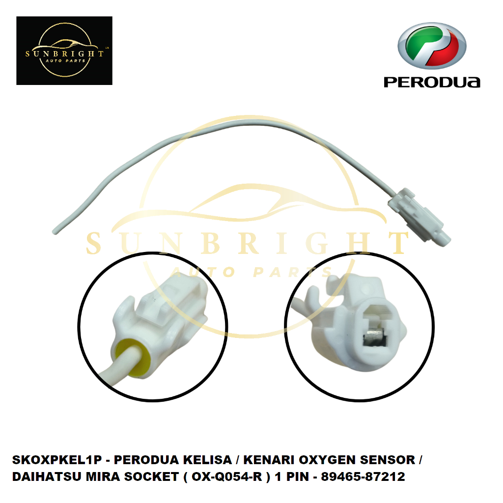 PERODUA KELISA / KENARI OXYGEN SENSOR / DAIHATSU MIRA SOCKET ( OX-Q054 ...
