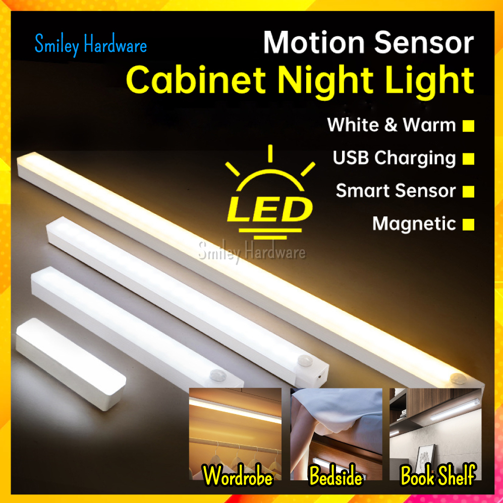 Motion Sensor Light Indoor Usb Rechargeable Light Led Sensor Light ...